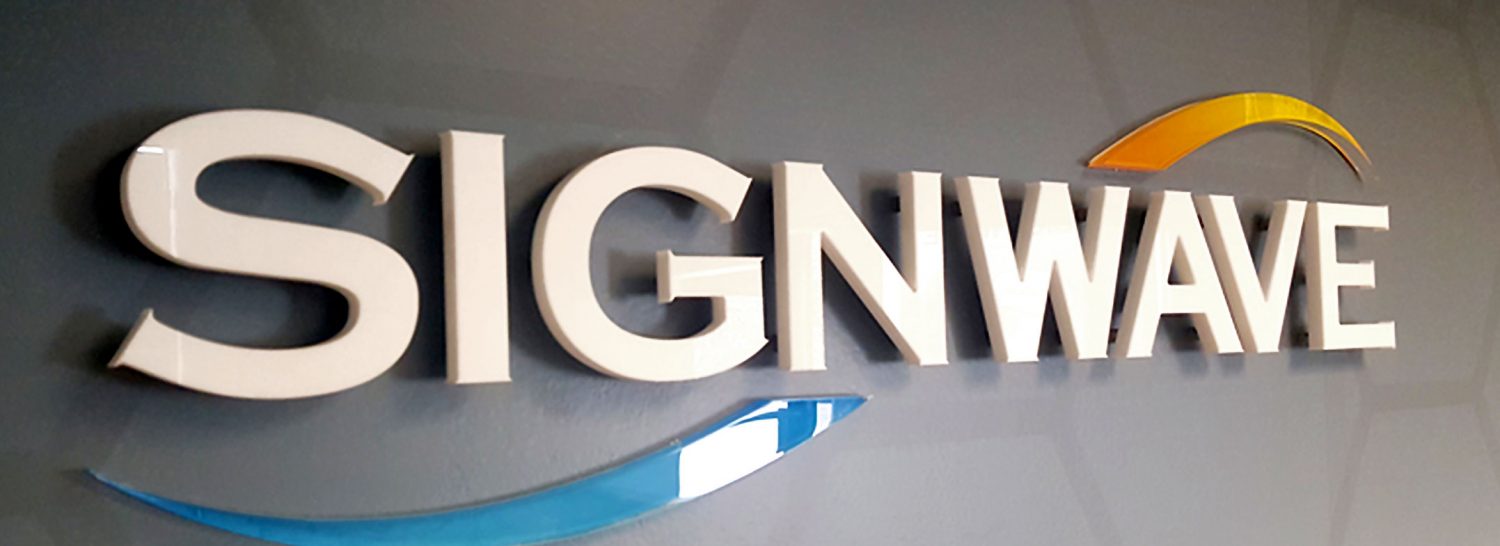 Signwave-lobby-sign | Sign Company Long Island NY